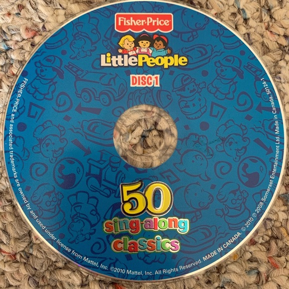 Fisher-Price | Media | Little People 5 Sing Along Classics Cds | Poshmark